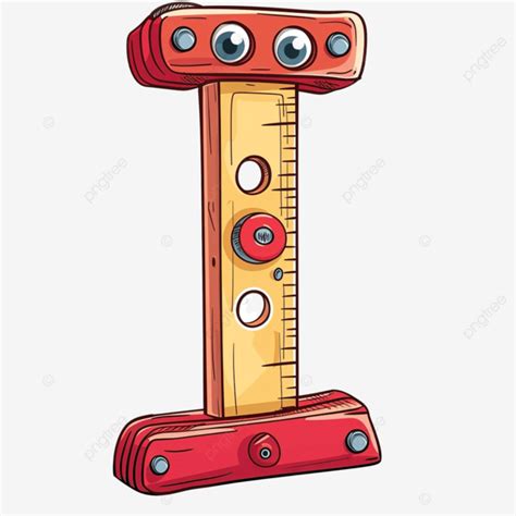 Buble Level Tool Cartoon Cartoon Clipart Tool Clipart Buble Png