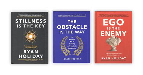 Ryan Holiday 3 Books Collection Set Ego Is The Enemy The Obstacle Is
