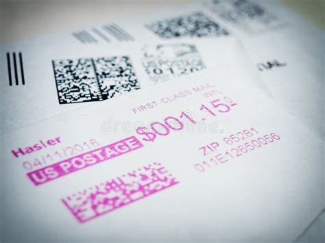 Usa First Class Postage Stamp Editorial Stock Image Image Of American