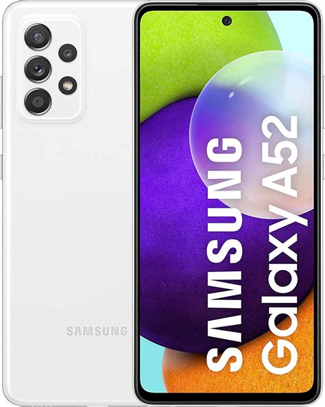 Samsung Galaxy A52 - Smartphone 128GB, 6GB RAM, Dual Sim, White ...