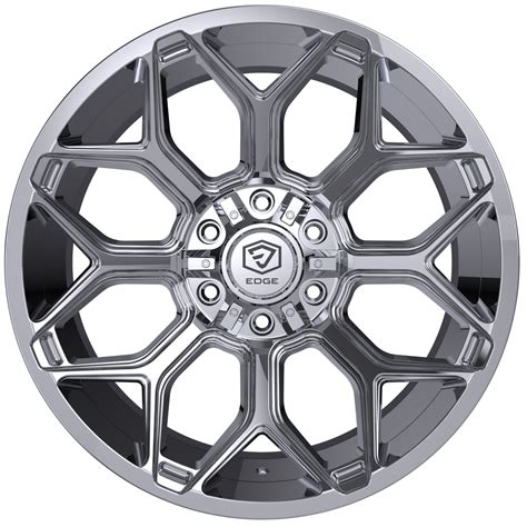 Edge Off Road 302c 20x100 Chrome Plated Wheels 5x5 5x127 5x55