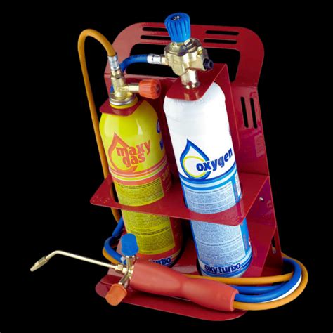 Maçarico Mini Ppu Turbo Set 90 Oxyturbo Turbogas Oxigênio Acetileno