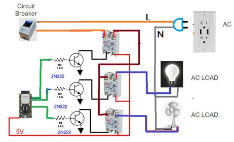 Driving A High Current Ssr Relay With An Esp32 Gpio Pins General Guidance Arduino Forum
