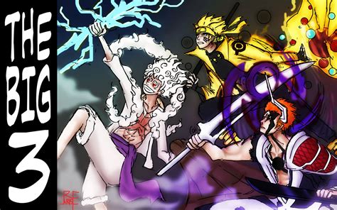 Luffy X Naruto X Ichigo Jump Force Big 3 By Kharisputra On Deviantart