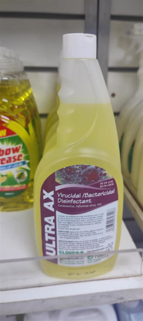 Virucidal Bactericidal Disinfectant Trigger Sprat Office And