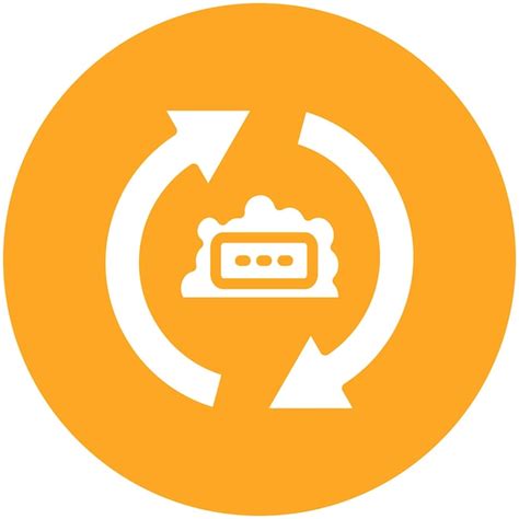 Premium Vector Cloud Sync Vector Icon Illustration Of Cloud Computing