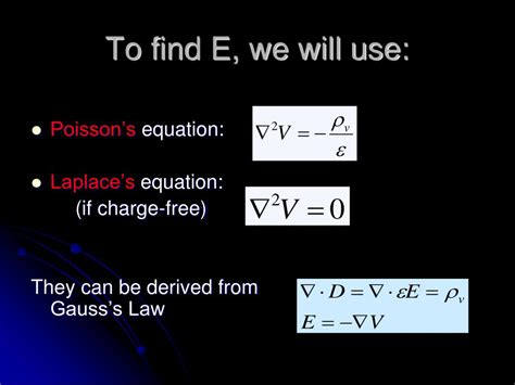 ppt electrostatic boundary value problems powerpoint presentation
