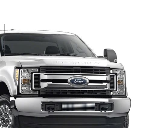 F 350 Super Duty Stainless Steel Billet Lower Grille Insert Chrome 17