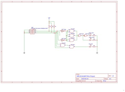HC SR501 Schematic Resources EasyEDA