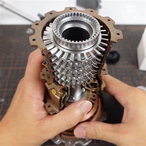 The Satisfying Process Of Building A Jet Engine Engine Jet Engine The Satisfying Process Of