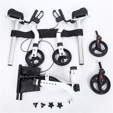 Best 2023 Combo Standing Upright Rollator Walker With Seat Seaool