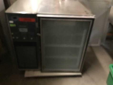 Black Grey Clear Metal Lab Specimen Fridge