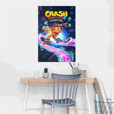 Poster Crash Bandicoot 4 Ride 91 5x61 Reindersshop