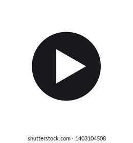 Play Button Icon Stock Vector Royalty Free 420382099