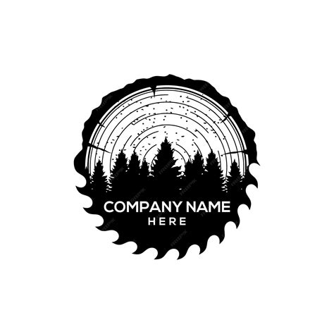 Premium Vector Cutting Tree And Pines Tree Logo Icon Vector Of Saw