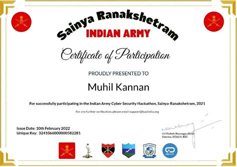 Muhil Kannan M On Linkedin Cybersecurity Hackathon Indianarmy