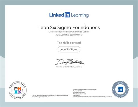 Muhammad Sohail On Linkedin Linkedlnlearning Leansixsigma