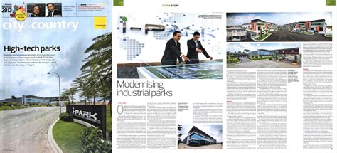 High Tech Parks Modernising Industrial Parks Ame Elite Consortium Berhad