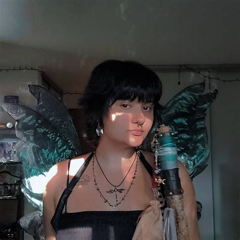 Adult Black Green Gothic Pixie Wings Etsy
