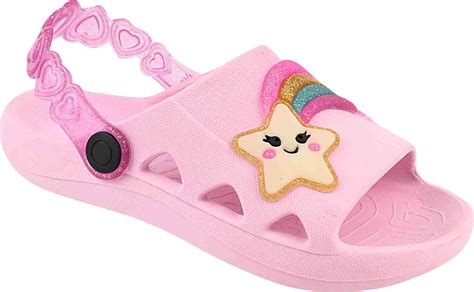 Silde Flip Estrela Cadente 2128 Luelua Calçados Infantis No Atacado