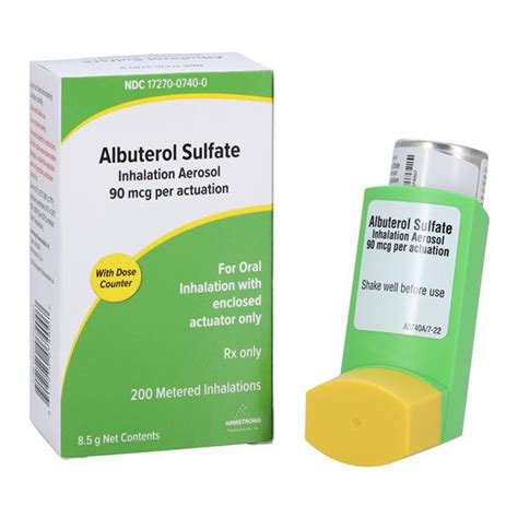 Albuterol Inhaler Dose For Adults