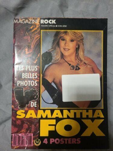 Samantha Fox Magazine 3878998335