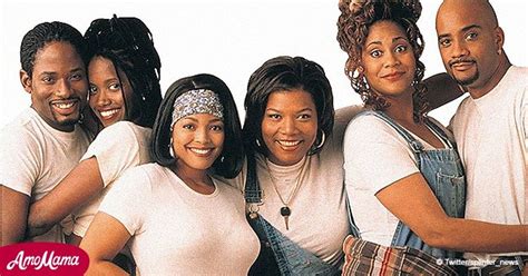 Queen Latifah Kim Fields And The Rest Of Living Single Cast 22 Years