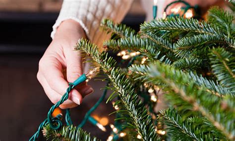 How To Put Christmas Tree Lights On A Tree Creative Light