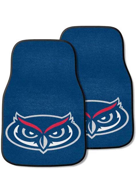 Sports Licensing Solutions Florida Atlantic Owls Navy Logo Car Mat