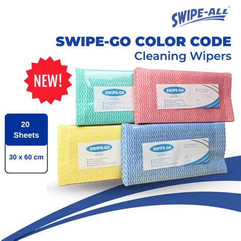 Swipe Go Color Code Wipes