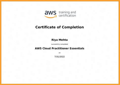 Riya Mehta On Linkedin Aws Awscloud Awscloudpractitioner