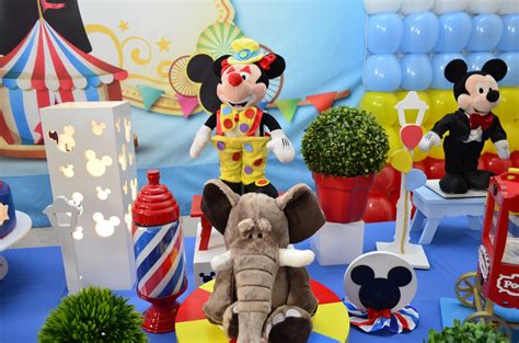 Tininha Decorações Circo Do Mickey