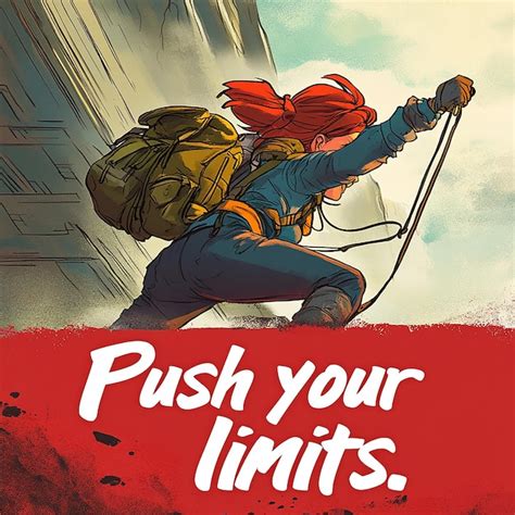 Push Your Limits Premium Ai Generated Image