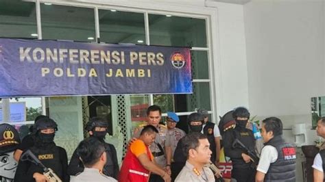 Anggota Ormas Pp Pembunuh Polisi Di Jambi Ditangkap Diduga Motifnya