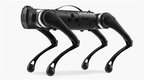 Unitree Go1 Edu Plus Black Rigged For Maya 3d 3d Molier International