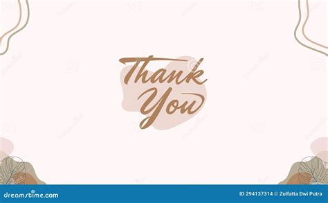 Gratitude in the Spotlight - Thank You Slide Background Stock Illustration - Illustration of ...