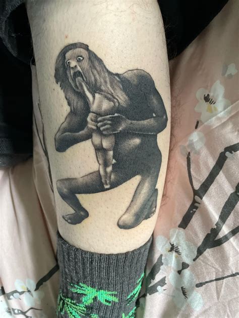 Saturn Devouring His Son Tattoo Masterpiece Saturn Devouring One Of