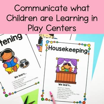 Editable Center Signs Or Station Signs For Play Based Preschool Classrooms