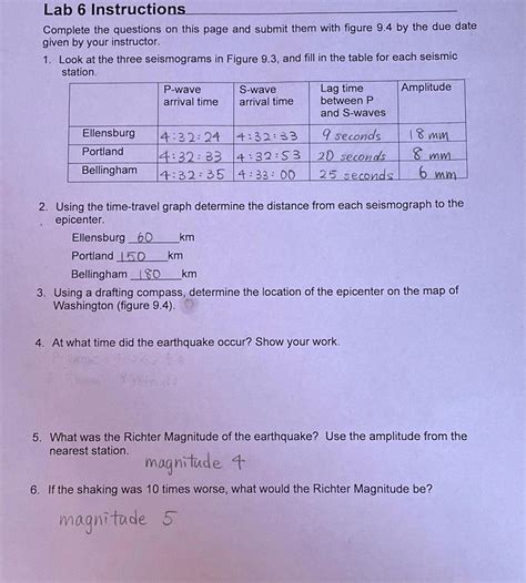 Solved Lab 6 Instructions Complete The Questions On This