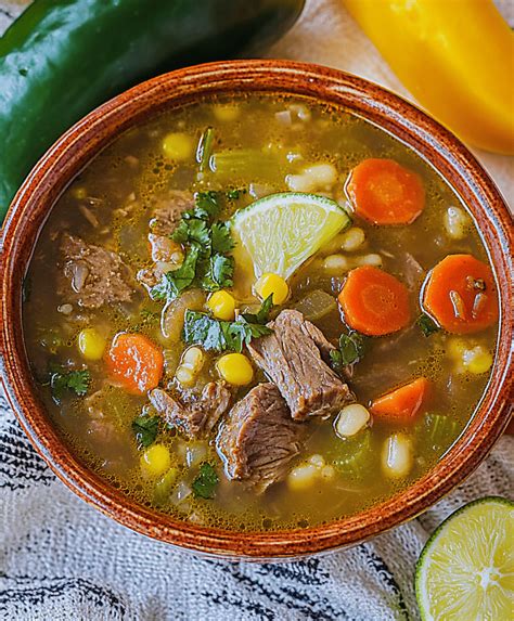 Caldo De Res Recipe Mexican Beef Soup Recipe Recipe Vibe