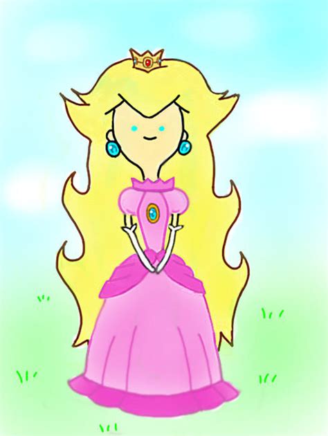 Princess Peach Adventure Time Style By Damnafrica On Deviantart