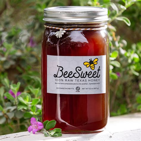 Raw And Unfiltered Texas Honey Bee Sweet Honey Tx