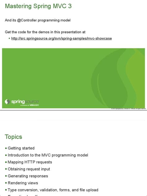 mastering spring mvc3 pdf