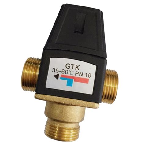 ⚡️buy Maxbell 3 Way Thermostatic Mixing Valve Solar Water Heater Mix