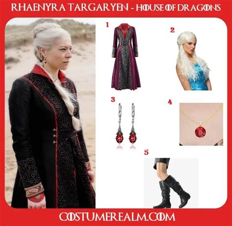 Rhaenyra Targaryen Costume A Queenly Halloween Guide