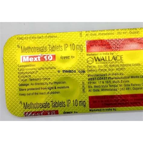 Mext 10mg Tablets 10s Pack → Buy Online ★ Low Price ★ View Uses Side Effects Price And