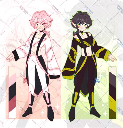 Adoptable Femboy Elf 2 Versions Open By Shaderssk On Deviantart