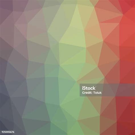 Abstract Lowpoly Triangular Modern Geometric Background Stock Illustration Download Image Now