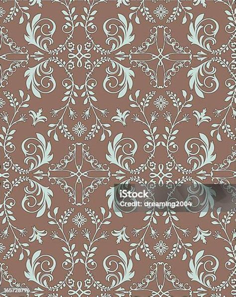 Pola Bunga Victoria Ilustrasi Stok Unduh Gambar Sekarang Alam Barang Antik Kuno Baroque