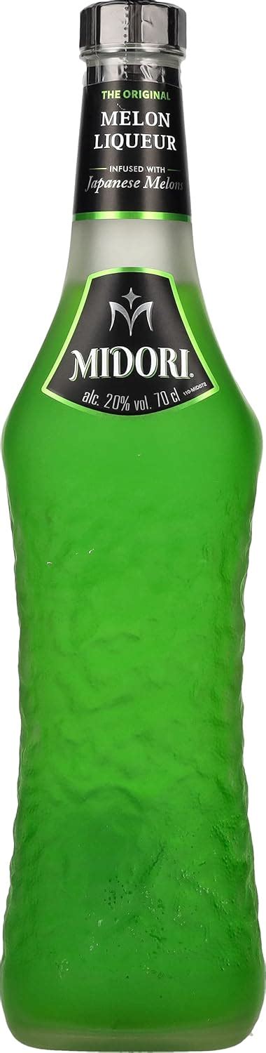 Midori Licor De Melón Destilado Premium Elaborado A Partir De Melón